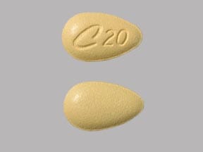 Pill Finder: C 20 Yellow Egg-shape - Medicine.com