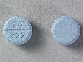 Pill Finder: 93 292 Blue Round - Medicine.com