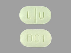 Pill Finder: L U D01 Green Elliptical / Oval - Medicine.com