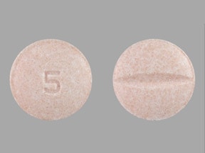 Pill Finder: 5 Pink Round - Medicine.com