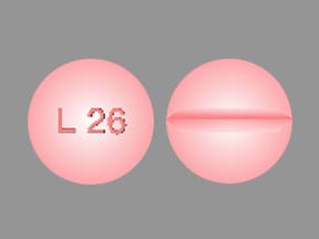 Pill Finder: L 26 Pink Round - Medicine.com