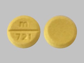 Pill Finder: m 721 Yellow Round - Medicine.com