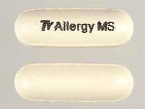 Pill Finder: TY Allergy MS Beige Capsule-shape - Medicine.com