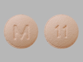 Pill Finder: M 11 Peach Round - Medicine.com