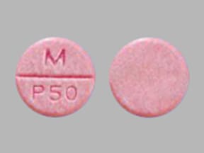 Pill Finder: M P50 Pink Round - Medicine.com