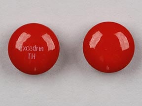 Pill Finder: Excedrin TH Red Round - Medicine.com