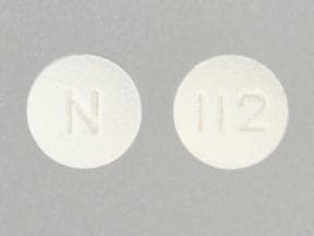Pill Finder: N 112 White Round - Medicine.com
