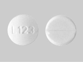 Pill Finder: L123 White Round - Medicine.com