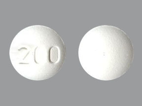 Pill Finder: 200 White Round - Medicine.com