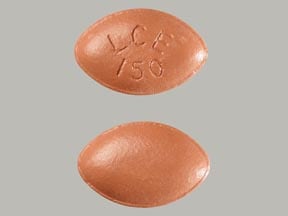 Pill Finder: LCE 150 Brown Elliptical / Oval - Medicine.com