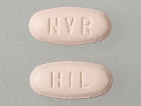 Pill Finder: NVR HIL Pink Elliptical / Oval - Medicine.com