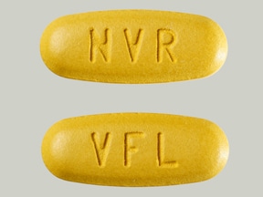 Pill Finder: NVR VFL Brown Elliptical / Oval - Medicine.com