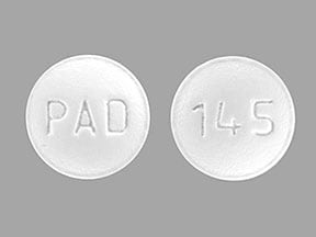 Pill Finder: PAD 145 White Round - Medicine.com
