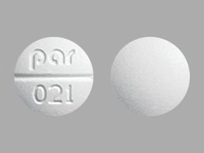 Pill Finder: par 021 White Round - Medicine.com