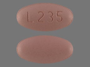 Pill Finder: L235 Orange Elliptical / Oval - Medicine.com