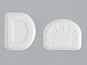 Pill Finder: D Donnatal White U-shape - Medicine.com