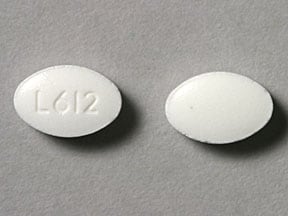 Pill Finder: L612 White Elliptical / Oval - Medicine.com