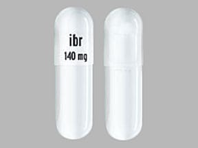 Pill Finder: ibr 140 mg White Capsule-shape - Medicine.com