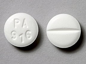 Pill Finder: PA 916 White Round - Medicine.com