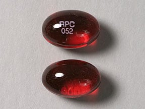 Pill Finder: RPC 052 Red Elliptical / Oval - Medicine.com