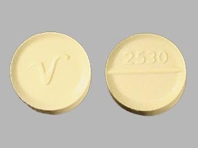 Pill Finder: V 2530 Yellow Round - Medicine.com