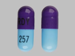 Pill Finder: RDY 257 Purple Capsule-shape - Medicine.com