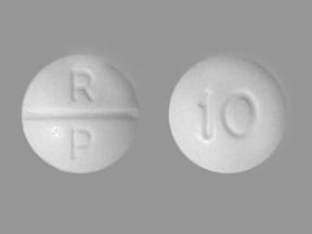 Pill Finder: R P 10 White Round - Medicine.com