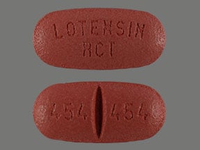 Pill Finder: LOTENSIN HCT 454 454 Red Elliptical / Oval - Medicine.com