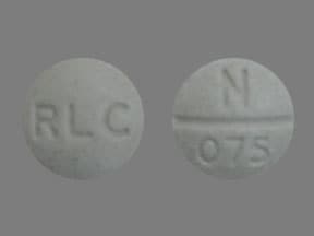 Pill Finder: RLC N 075 White Round - Medicine.com