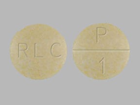Pill Finder: RLC P 1 Yellow Round - Medicine.com