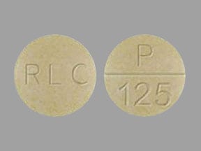 Pill Finder: RLC P 125 Yellow Round - Medicine.com