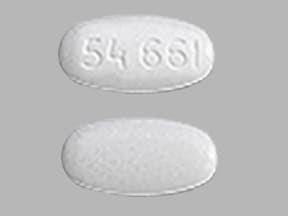 Pill Finder: 54 661 White Elliptical / Oval - Medicine.com
