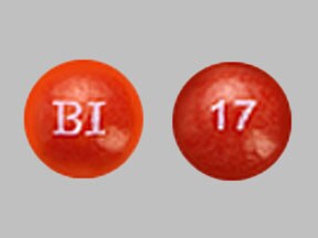 Pill Finder: BI 17 Orange Round - Medicine.com