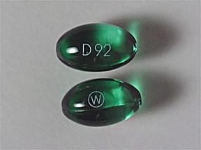 Pill Finder: D 92 W Green Elliptical / Oval - Medicine.com