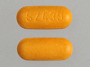 Pill Finder: SZ 439 Orange Capsule-shape - Medicine.com