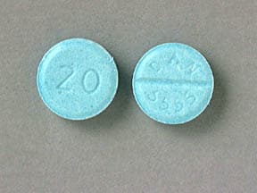 Pill Finder: 20 DAN 5555 Blue Round - Medicine.com