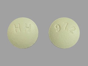Pill Finder: HH 972 White Round - Medicine.com