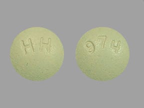 Pill Finder: HH 974 Green Round - Medicine.com