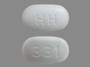 Pill Finder: HH 331 White Capsule-shape - Medicine.com