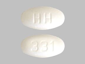 Pill Finder: HH 331 White Capsule-shape - Medicine.com