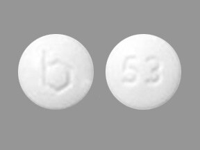 Pill Finder: b 53 White Round - Medicine.com