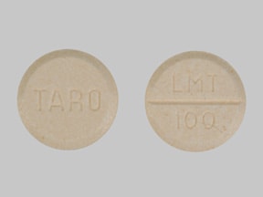 Pill Finder: TARO LMT 100 Peach Round - Medicine.com