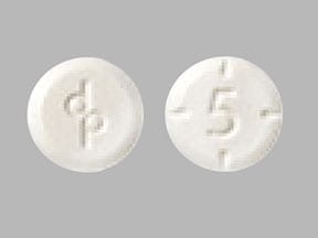 Pill Finder: dp 5 White Round - Medicine.com