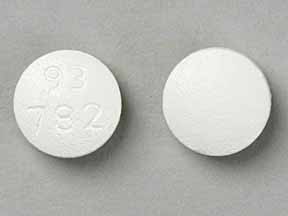Pill Finder: 93 782 White Round - Medicine.com