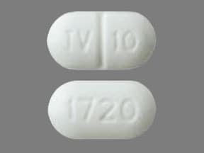 Pill Finder: TV 10 1720 White Capsule-shape - Medicine.com
