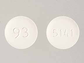 Pill Finder: 93 5141 White Round - Medicine.com