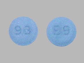Pill Finder: 93 E9 Blue Round - Medicine.com