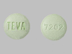 Pill Finder: TEVA 7202 Green Round - Medicine.com