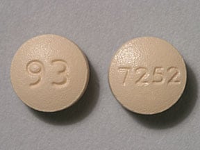 Pill Finder: 7252 93 Orange Round - Medicine.com