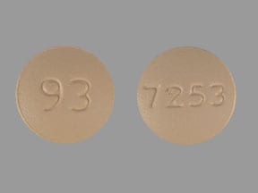 Pill Finder: 93 7253 Orange Round - Medicine.com
